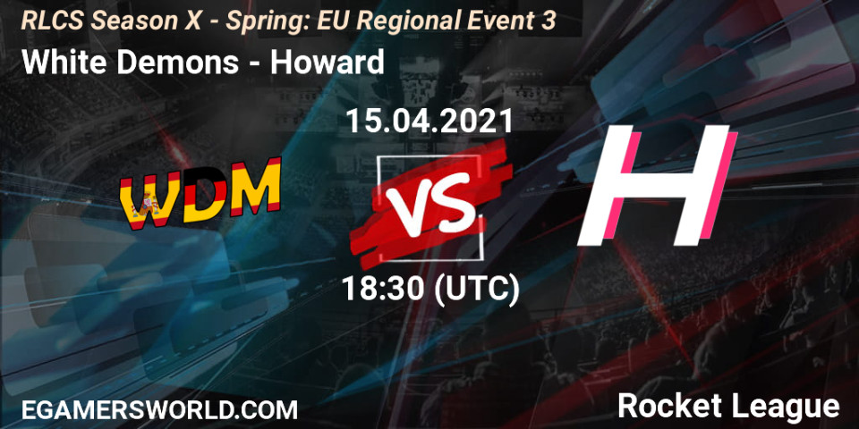 White Demons VS Howard Rocket League Bettingstips, stream och resultat på EGW☕