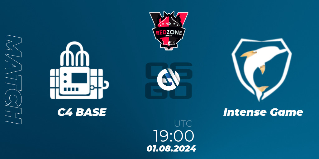 C4 BASE - Intense Game: 04.08.2024 at 22:00. Counter-Strike (CS2) RedZone PRO League 2024 Season ...