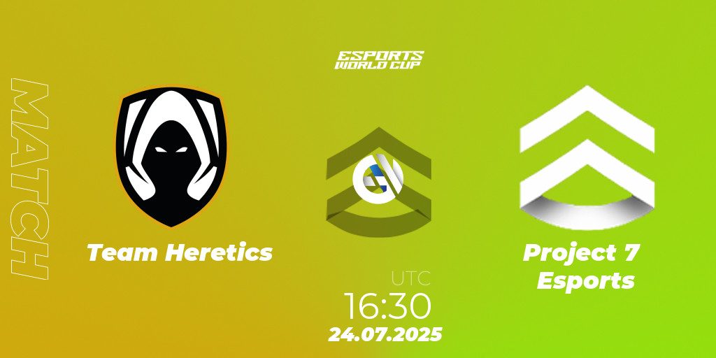 Team Heretics VS Project 7 Esports Call of Duty Bettingstips, stream ...