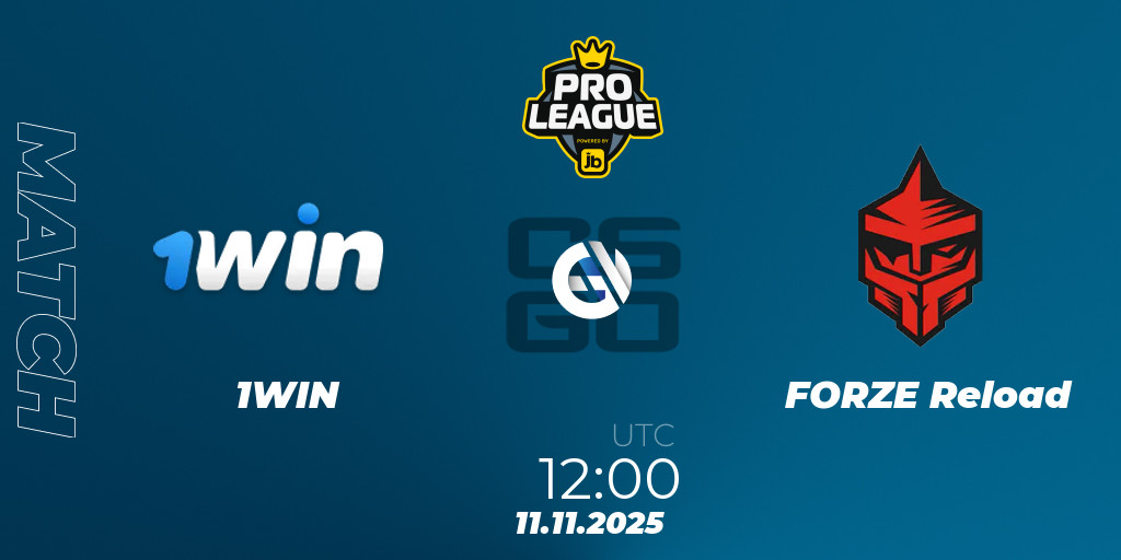 1WIN VS FORZE Reload Counter-Strike (CS2) Speltips, Stream, LiveScore, Resultat på EGW