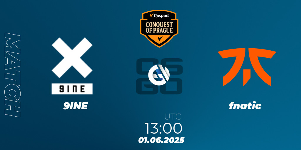 9INE VS fnatic Counter-Strike (CS2) Speltips, Stream, LiveScore, Resultat på EGW