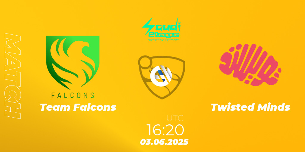 Team Falcons VS Twisted Minds Rocket League Bettingstips, stream och resultat på EGW☕