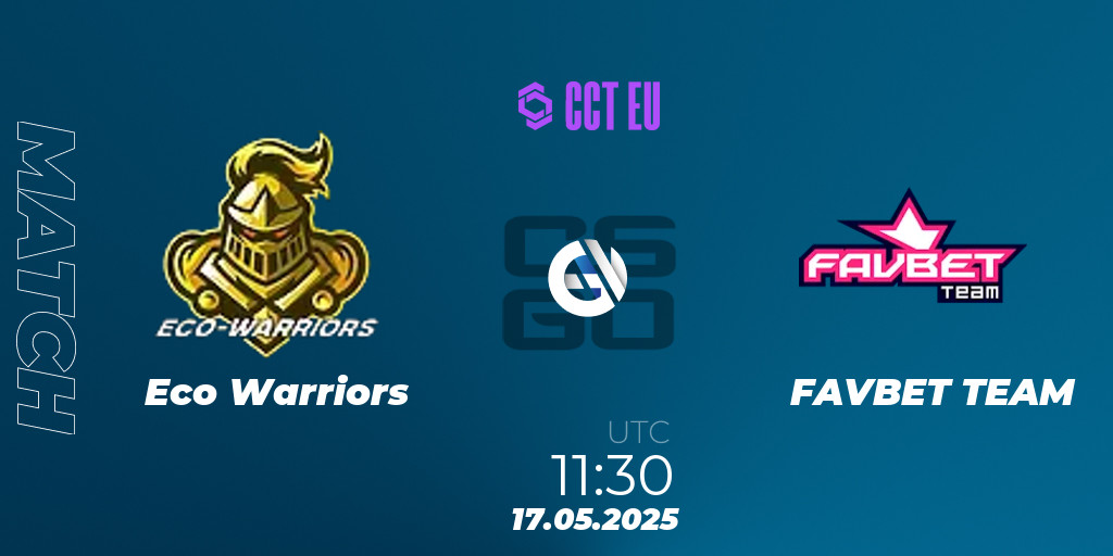 Eco Warriors VS FAVBET TEAM Counter-Strike (CS2) Speltips, Stream, LiveScore, Resultat på EGW