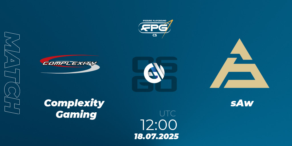 Complexity Gaming VS sAw Counter-Strike (CS2) Speltips, Stream, LiveScore, Resultat på EGW