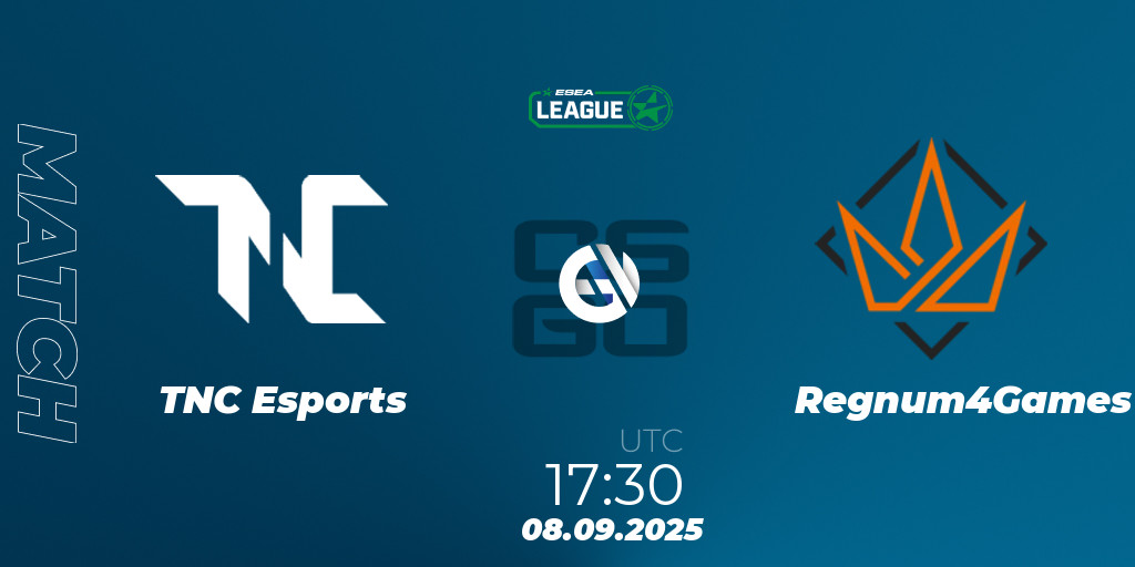TNC Esports VS Regnum4Games Counter-Strike (CS2) Speltips, Stream ...