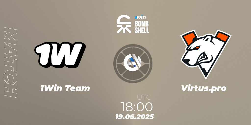 1Win Team VS Virtus.pro Deadlock Bettingstips, stream och resultat på EGW☕