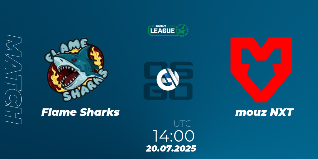 Flame Sharks VS mouz NXT Counter-Strike (CS2) Speltips, Stream ...