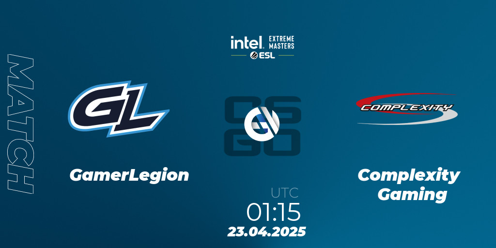 GamerLegion VS Complexity Gaming Counter-Strike (CS2) Speltips, Stream ...