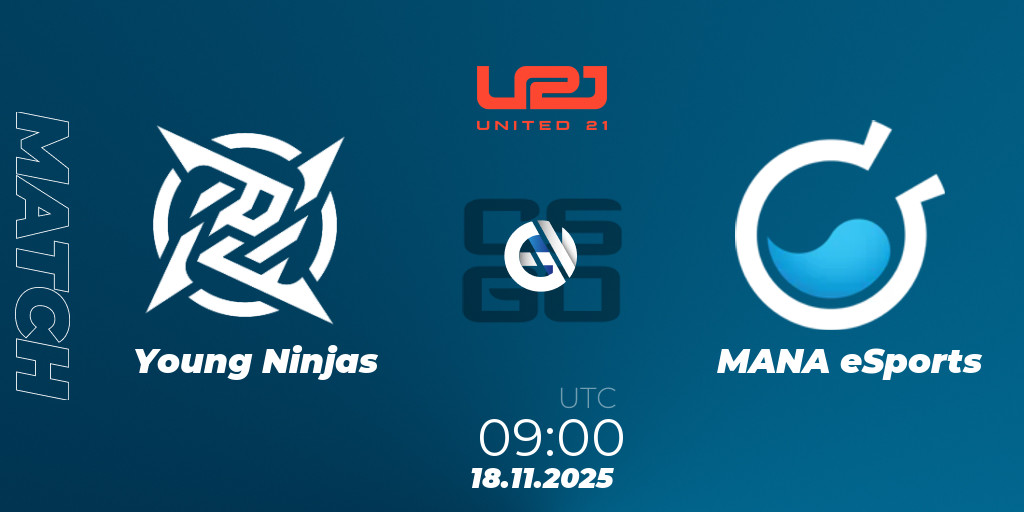 Young Ninjas VS MANA eSports Counter-Strike (CS2) Speltips, Stream ...