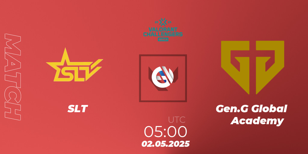SLT VS Gen.G Global Academy VALORANT Bettingstips, stream och resultat på EGW☕