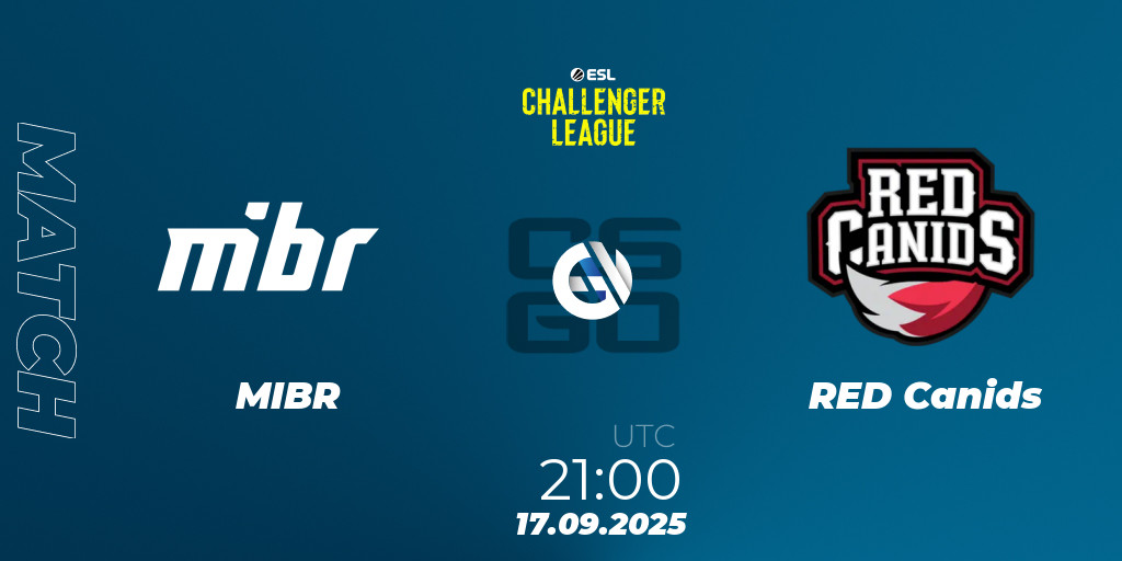 MIBR VS RED Canids Counter-Strike (CS2) Speltips, Stream, LiveScore, Resultat på EGW