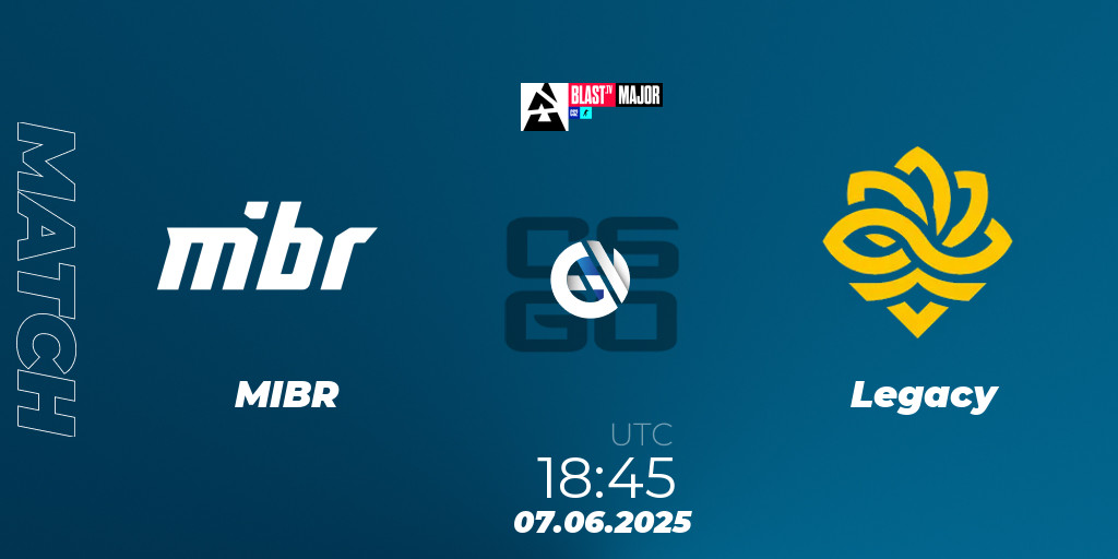 MIBR VS Legacy Counter-Strike (CS2) Speltips, Stream, LiveScore ...