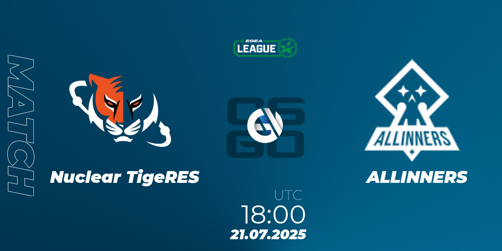 Nuclear TigeRES VS ALLINNERS Counter-Strike (CS2) Speltips, Stream ...