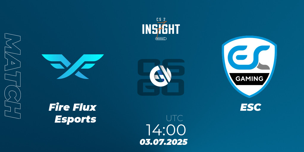 Fire Flux Esports VS ESC Counter-Strike (CS2) Speltips, Stream ...