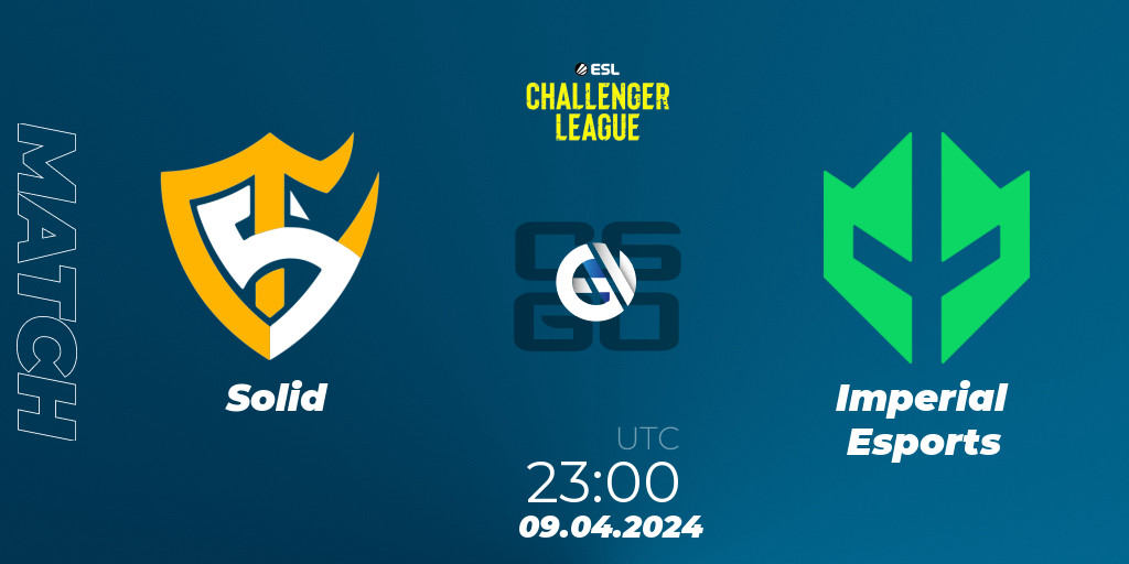 Solid VS Imperial Esports Counter-Strike (CS2) Speltips, Stream, LiveScore, Resultat på EGW