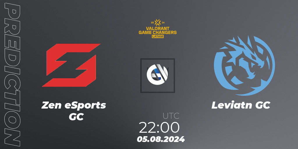 Zen eSports GC vs Leviatán GC: Match Prediction. 15.08.2024 at 22:00 ...