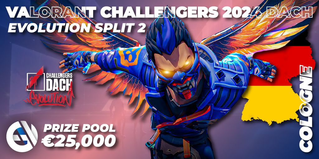VALORANT Challengers 2024 DACH: Evolution Split 2 🎮 VALORANT turnering 📅 Matchschema på ...