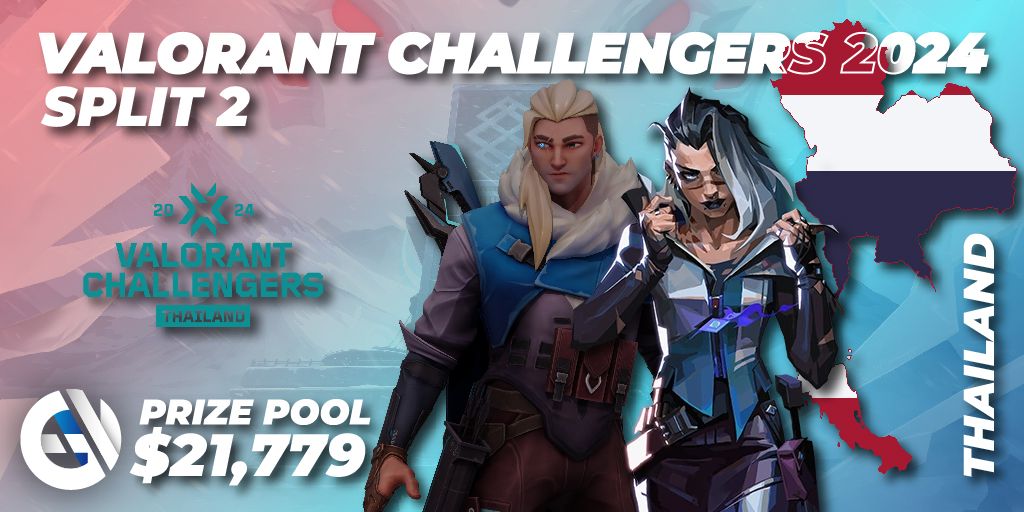 VALORANT Challengers 2024: Thailand Split 2 🎮 VALORANT turnering 📅 Matchschema på EGamersWorld ☕