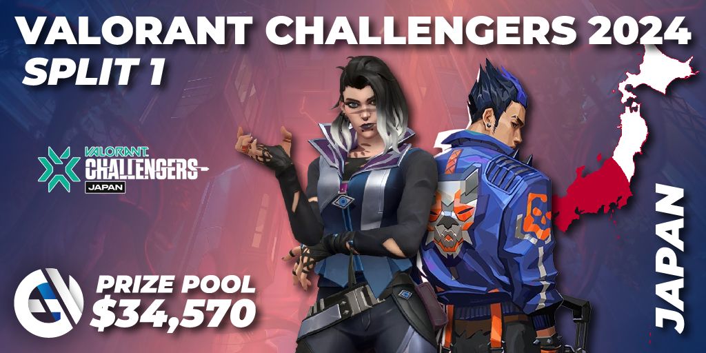 VALORANT Challengers 2024: Japan Split 1 - Open Qualifier 🎮 VALORANT turnering 📅 Matchschema på ...
